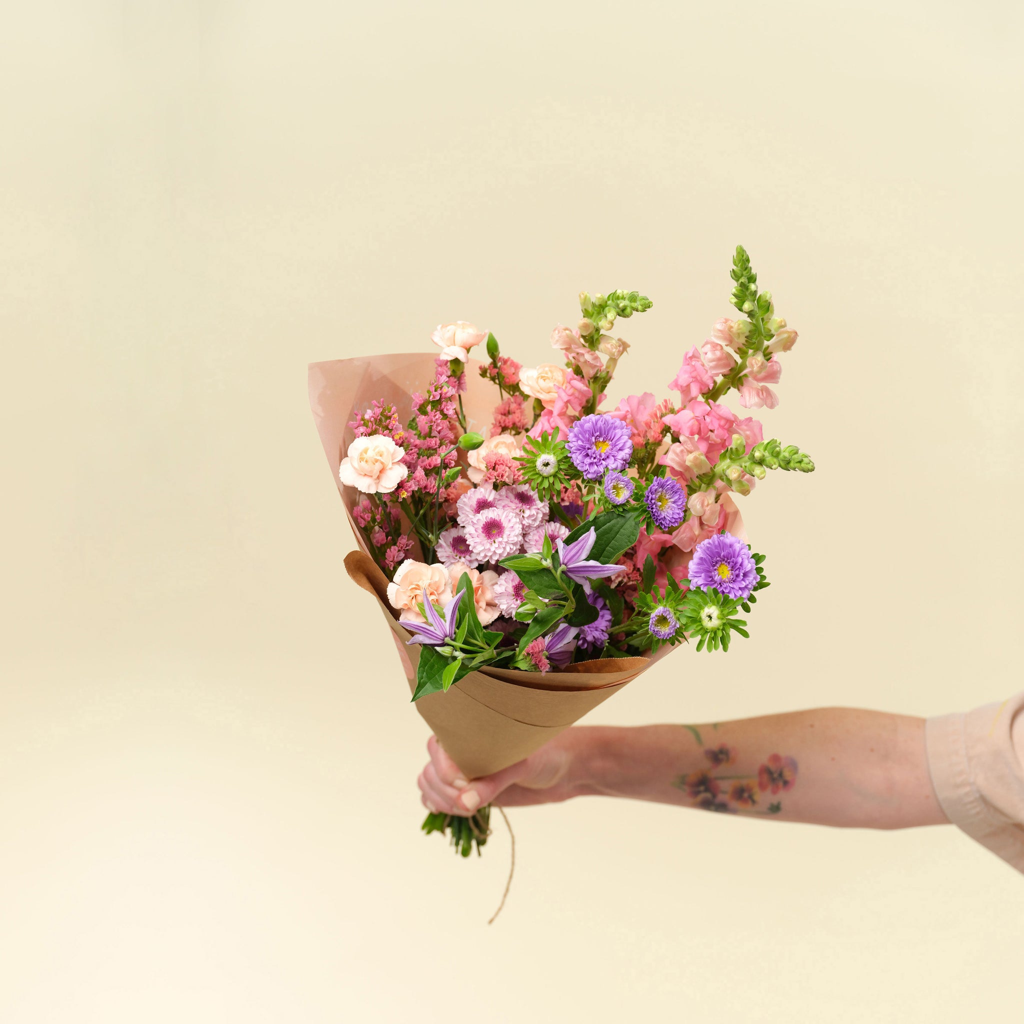Petite Wrapped Flowers | Native Poppy Shop