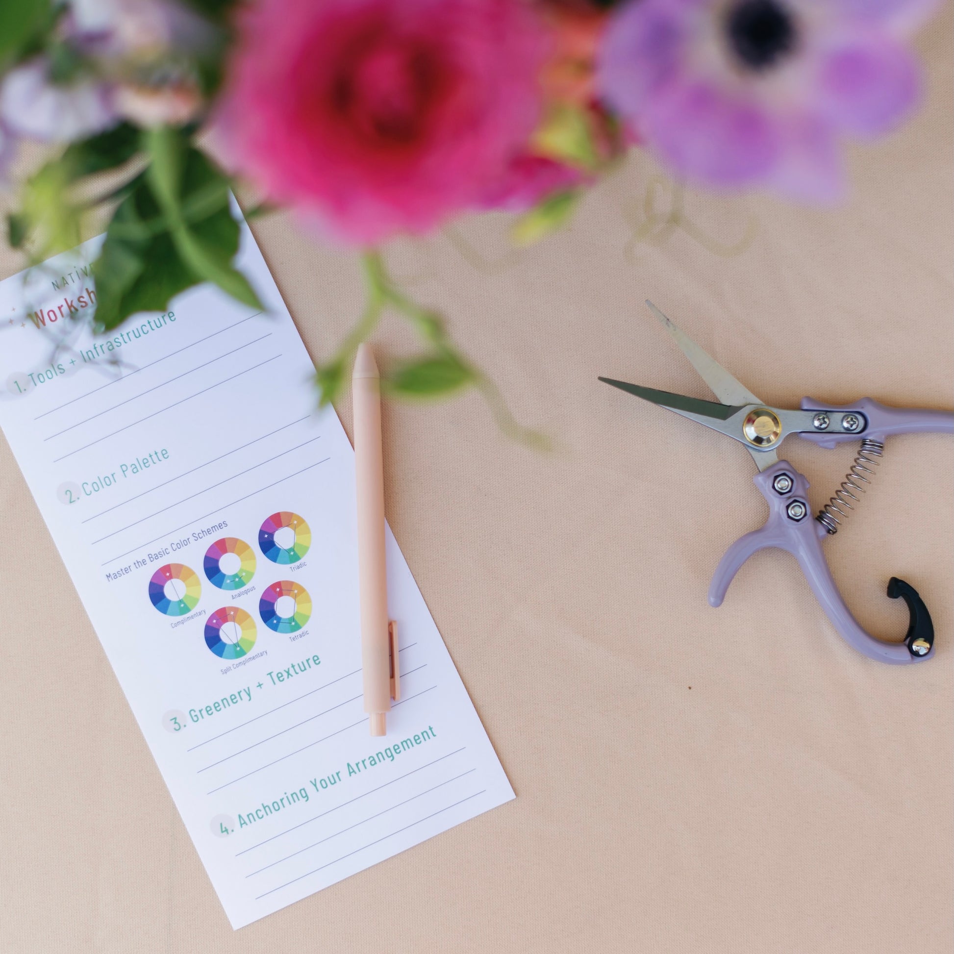 Aug. 30, 2026 - Flower Arranging 201 Workshop – Native Poppy