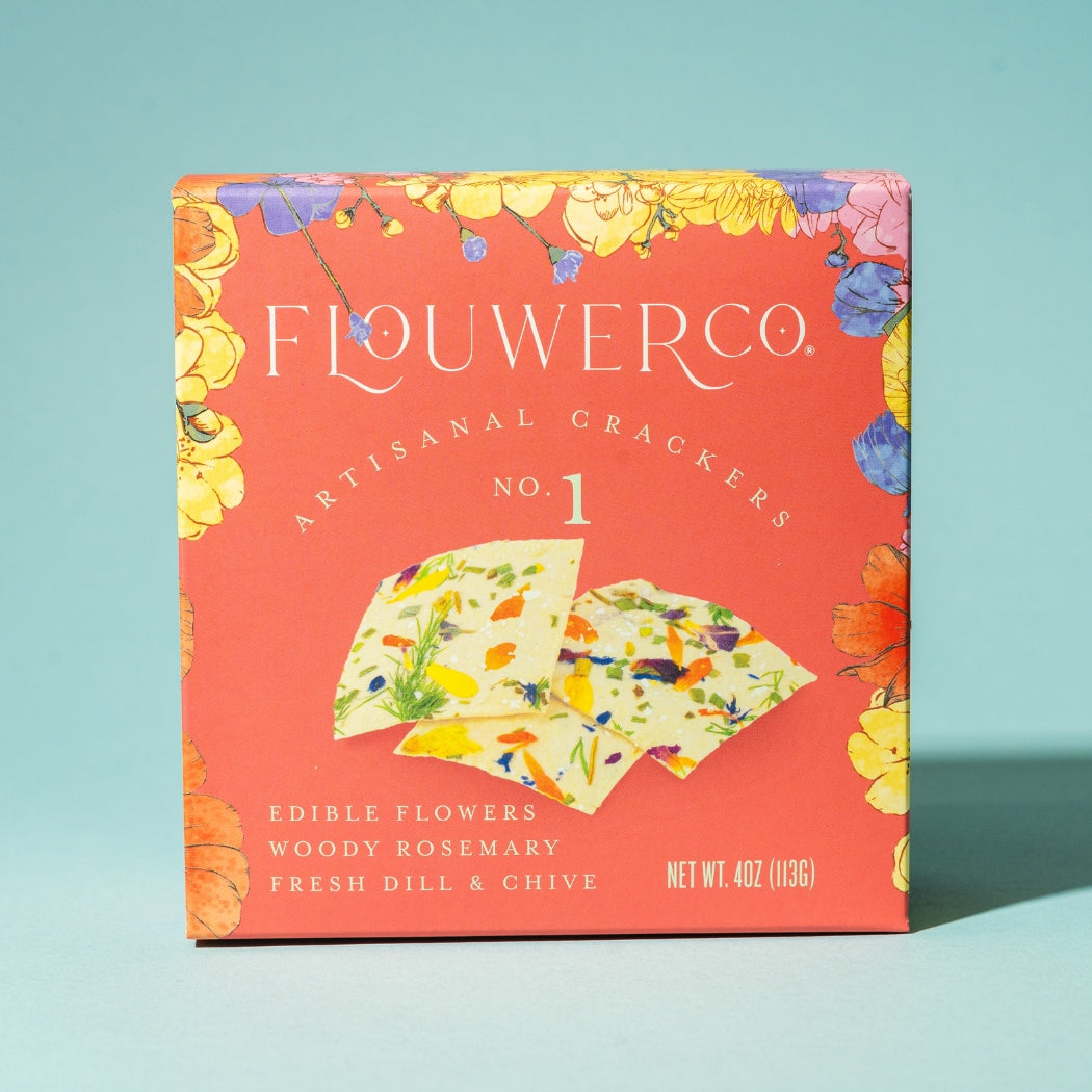 Artisanal Floral Crackers – Native Poppy