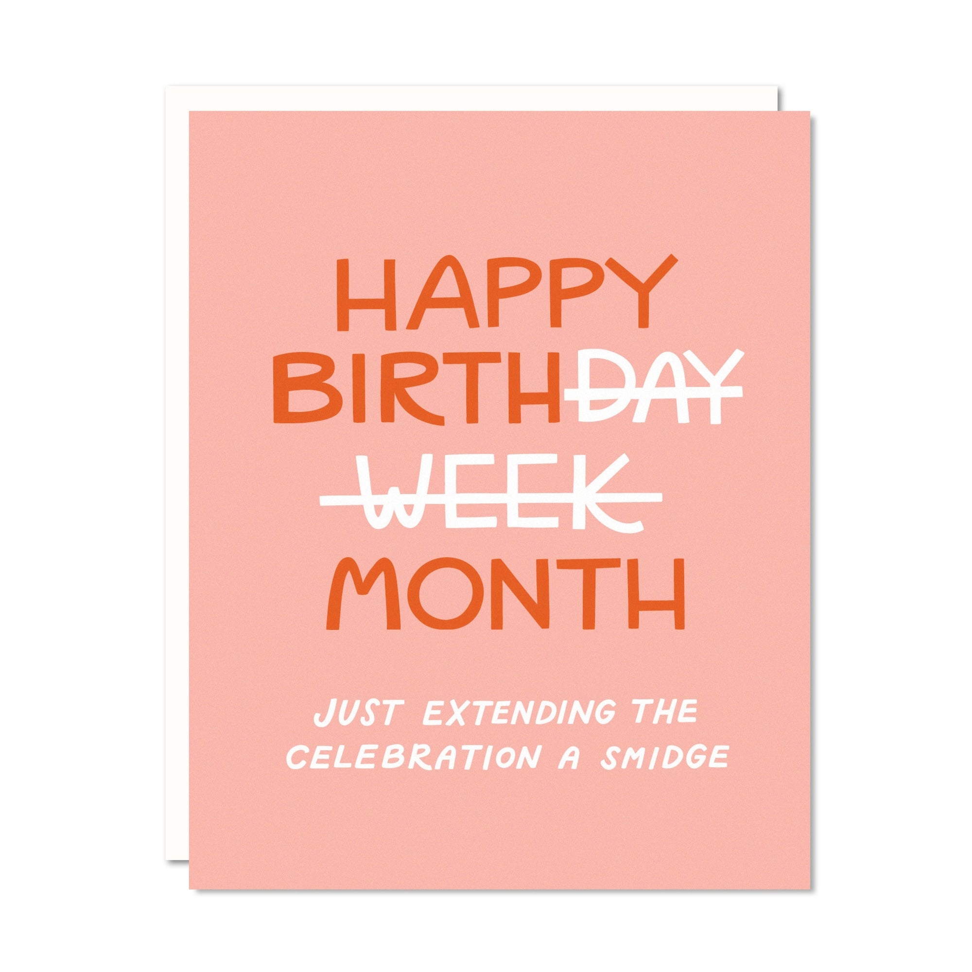 Happy Birthday Month Card – Native Poppy