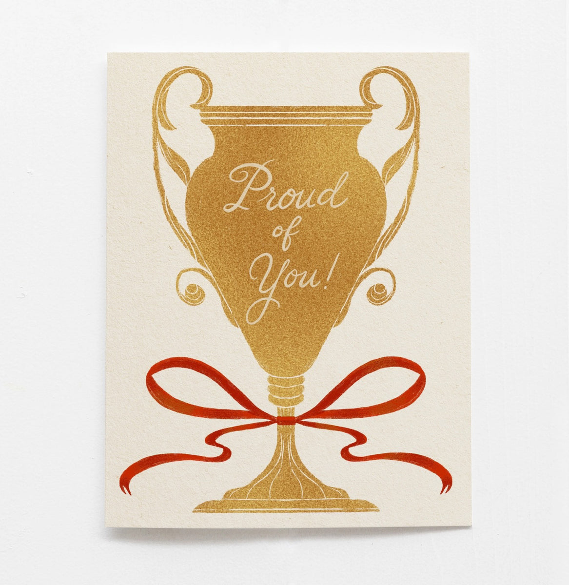 Congratulations Trophy Card | Olive & Co. – Native Poppy