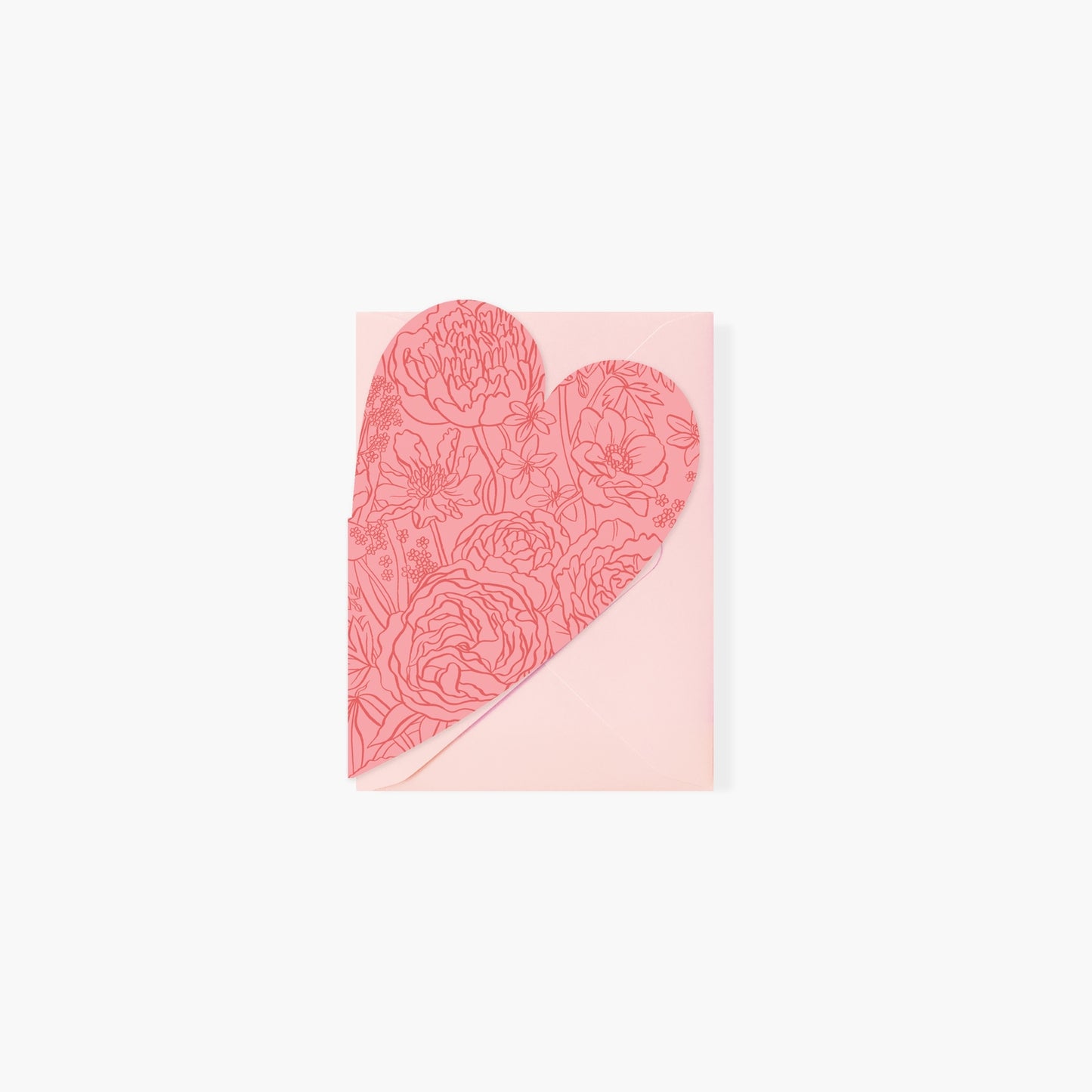 Heart Mini Enclosure Card – Native Poppy