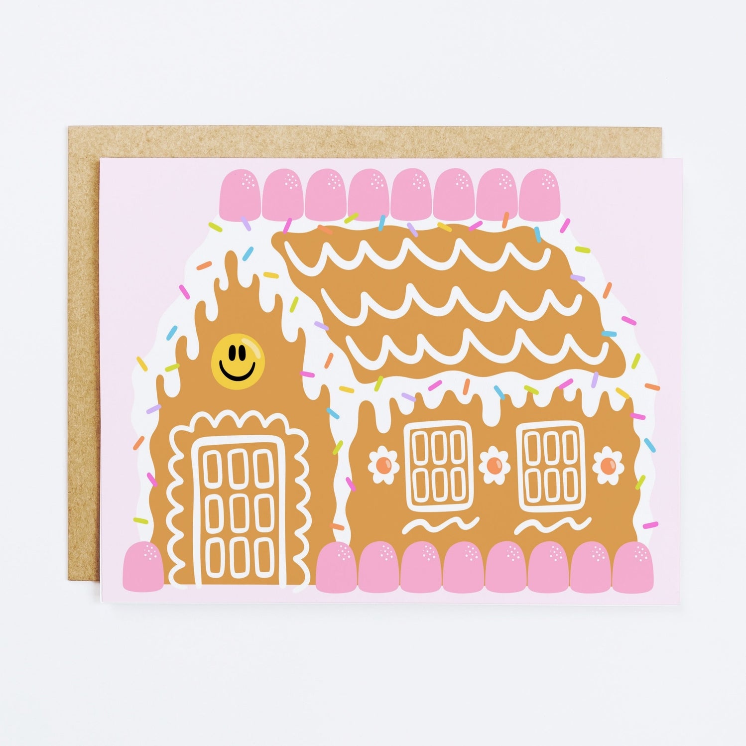 Gingerbread Holiday Card | K+S Design Co. – Native Poppy