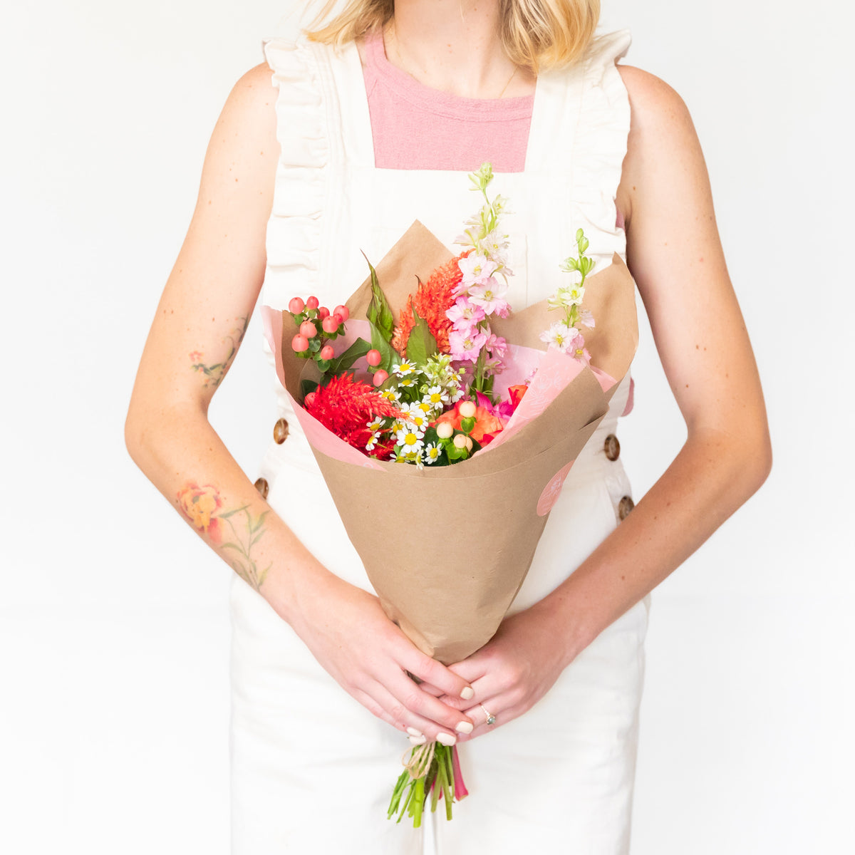 Petite Wrapped Flowers | Native Poppy Shop